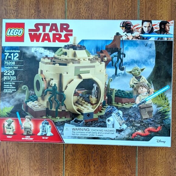 Lego | Toys | Lego Star Wars Yodas Hut 7528 Retired Product New In ...